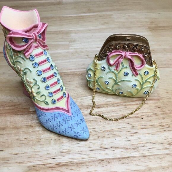 Home Interiors | Accents | Home Interiors Victorian Shoe Purse Molded ...
